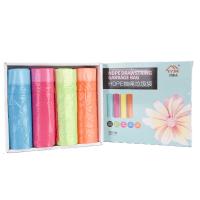 China Biodegradable Drawstring Garbage Bag 40% Biosource Material Custom Size OEM for sale