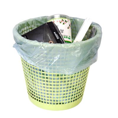 China Customized Star-Seal Flat Garbage Bags 450x500mm HDPE LDPE for Household Waste Collection for sale