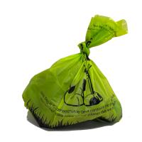 China Customized Logo Biodegradable Pet Waste Bags 25x40cm 8kg Load Flexo Printing for sale