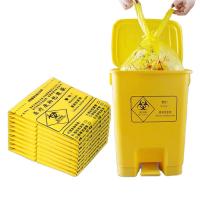 China OK Compost Certified HDPE Medical Waste Disposal Bags 600x850mm Custom Sizes for sale