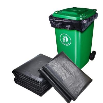 China Large Plastic Garbage Bags 1000x1200mm HDPE LDPE for Hotel Sanitation and Property Maintenance for sale