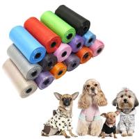China Biodegradable Pet Waste Bags 20x28cm Scented Dog Poop Bags PLA PBAT Material for sale