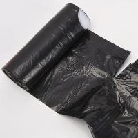China 30 Gallon Heavy Duty Drawstring Trash Bags 730x840mm HDPE LDPE Industrial for sale
