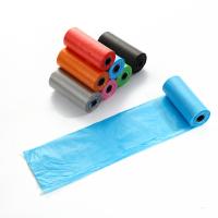 China Custom Biodegradable Poop Bags 40% Biosource Material 8-15kg Load for Pet Waste for sale