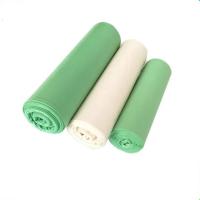 China Biodegradable Grocery T-shirt Bags 40% Biosource Material 25x40cm 8kg Load for sale