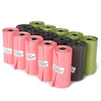 China Biodegradable Grocery T-shirt Bags 40% Biosource Material 25x40cm 8kg Load for sale