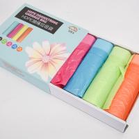 China Biodegradable Food Package Drawstring Garbage Bag 12-50 Mic with Flexo Printing for sale
