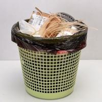 China Household Plastic Drawstring Garbage Bags on Roll with HDPE/LDPE/LLDPE Material for sale