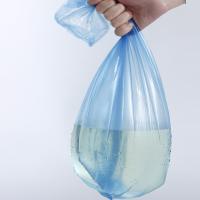 China Compostable Dog Poop Bags 450x500mm Flexo Printing Biodegradable Food Waste Disposal Bags for sale