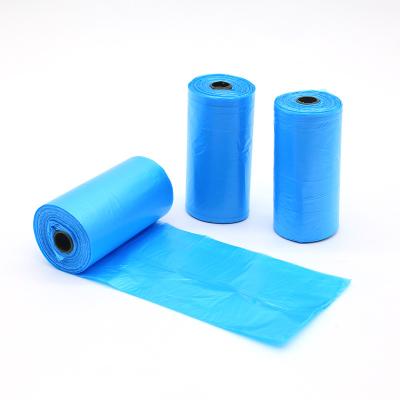China Rip-Resistant Biodegradable Dog Poop Bags 25x40cm Custom Size Pet Waste Garbage Bags for sale