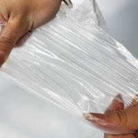 China HDPE LDPE Plastic Food Packaging Bag Roll Embossing Surface Custom Size 15kg Load for sale