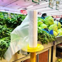 China Custom HDPE Plastic Food Packaging Bag Roll Bags Custom Thickness 15kg Load for sale