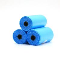 China Customized Eco Friendly Biodegradable Pet Dog Poop Waste Bags 25x40cm 8-15kg Load for sale