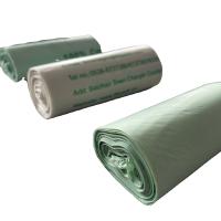 China Kitchen Disposable Biodegradable Drawstring Garbage Bags Stand Up Pouch for Trash Can for sale