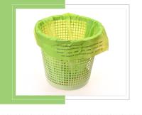 China 40% Biosource Material Structure Food Package Biodegradable Eco-Friendly Garbage Bags for sale