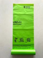 China Custom Compostable Carry Bag 25x40cm 8kg Load Recycled Material Biodegradable Shopping Bag for sale