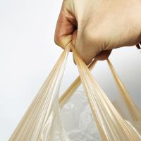 China Custom HDPE T-Shirt Shopping Bag 30pcs per Roll for Supermarket Food Vegetable Packaging for sale