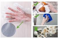 China Food Grade Disposable Gloves with Customized Thickness and Exclusive Customization for sale