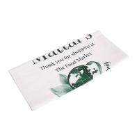 China HDPE Drawstring Plastic Bag 730x840mm for Restaurant Takeout and Supermarket Shopping for sale