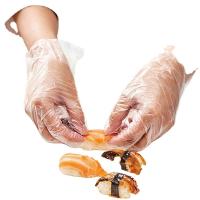 China HDPE Disposable Gloves 20-200 Micron Thickness Transparent Custom Size for Home Waste for sale