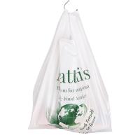 China HDPE Drawstring Plastic Bag 730x840mm for Restaurant Takeout and Supermarket Shopping for sale