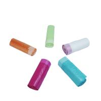 China Disposable Drawtape Trash Bags 450x500mm HDPE LDPE Kitchen Waste Bags for sale
