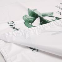 China Custom Logo T-Shirt Plastic Shopping Bag 730x840mm PE Garbage Waste Disposal Bag for sale