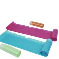 China Disposable Drawtape Trash Bags 450x500mm HDPE LDPE Kitchen Waste Bags for sale