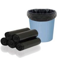 China Custom HDPE LDPE Garbage Bin Bags 500x600mm 5-25mic Thick No Leakage for sale