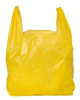 China Custom Plastic T-Shirt Shopping Bags HDPE LDPE 5-100 Mic Thickness for sale