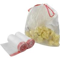 China PE Clear Kitchen Packaging Dust Bin Garbage Trash Bag 5-50 mic Thickness Eco-Friendly for sale