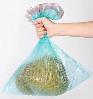 China PE Clear Kitchen Packaging Dust Bin Garbage Trash Bag 5-50 mic Thickness Eco-Friendly for sale