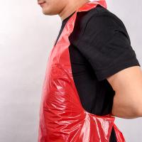 China Customized Printing Disposable HDPE Apron for Home and Restaurant Needs for sale