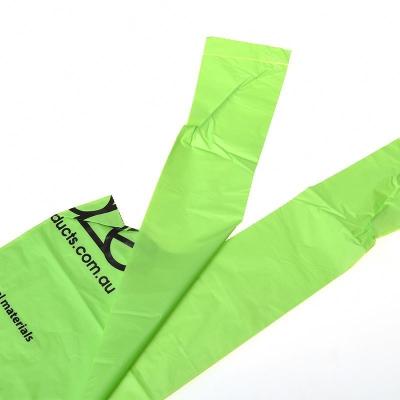 China Biodegradable Square Bottom T-Shirt Bags 25x40cm 8-15kg Load Custom Logo Eco-Friendly Plastic Shopping Bags for sale