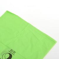 China Biodegradable Square Bottom T-Shirt Bags 25x40cm 8-15kg Load Custom Logo Eco-Friendly Plastic Shopping Bags for sale