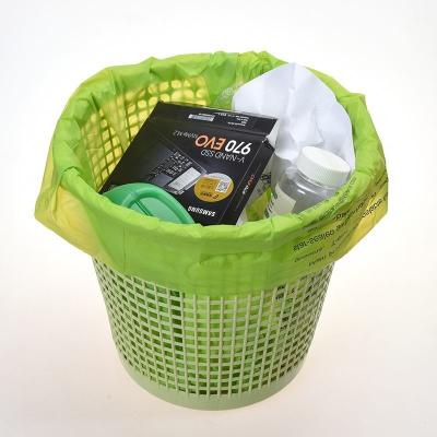 China Biodegradable PP Square Bottom T-Shirt Shopping Bag 25x40cm 8kg Load for Grocery Fruit Store for sale