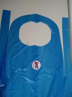 China Disposable PE Apron 132x80cm Waterproof Anti-Stain for Hot Pot Barbecue Home Kitchen for sale