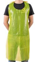 China Disposable PE Apron 132x80cm Waterproof Anti-Stain for Hot Pot Barbecue Home Kitchen for sale