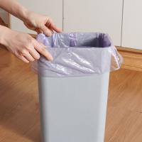 China Custom Thickened HDPE LDPE Garbage Bags 450x500mm 5-100 Mic for Kitchen Toilet Disposable for sale