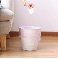 China Custom Thickened HDPE LDPE Garbage Bags 450x500mm 5-100 Mic for Kitchen Toilet Disposable for sale