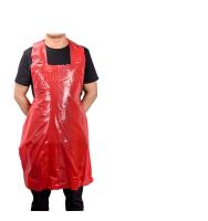 China Customized Disposable Plastic Apron 132x80cm Waterproof Anti-Oil HDPE LDPE for sale