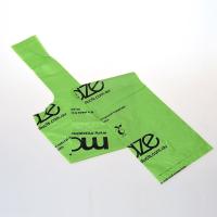 China Biodegradable T-Shirt Shopping Bags with Handle 25x40cm 8kg Load for Supermarket for sale