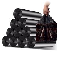 China Customizable HDPE LDPE LLDPE Disposable Garbage Bags 450x500mm 5-100 Mic Thick for sale