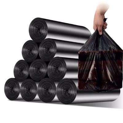 China Customizable HDPE LDPE LLDPE Disposable Garbage Bags 450x500mm 5-100 Mic Thick for sale