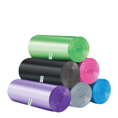China Disposable HDPE LDPE LLDPE Garbage Bag 450x500mm 5-100 Mic for Kitchen Office Waste for sale