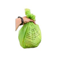 China PBAT PLA Starch Biodegradable Dog Poop Bags 12-50 Mic Thickness Eco Friendly Odor Free Waste Disposal for sale