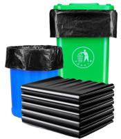 China Large Flat Mouth Disposable Plastic Bags 1000x1200mm Thick HDPE LDPE for Kitchen Garbage for sale