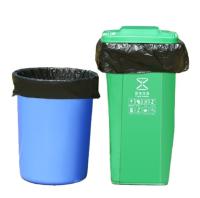 China Commercial Thickened HDPE LDPE Trash Bags 1000x1200mm Flat Mouth Garbage Bags for sale