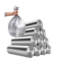 China Customizable HDPE LDPE Flat Mouth Garbage Bag 450x500mm 5-100 Mic for Industrial Household Use for sale