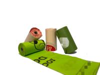 China PBAT PLA Starch Biodegradable Dog Bag 12-50mic Thickness Eco Friendly Pet Waste Disposal for sale